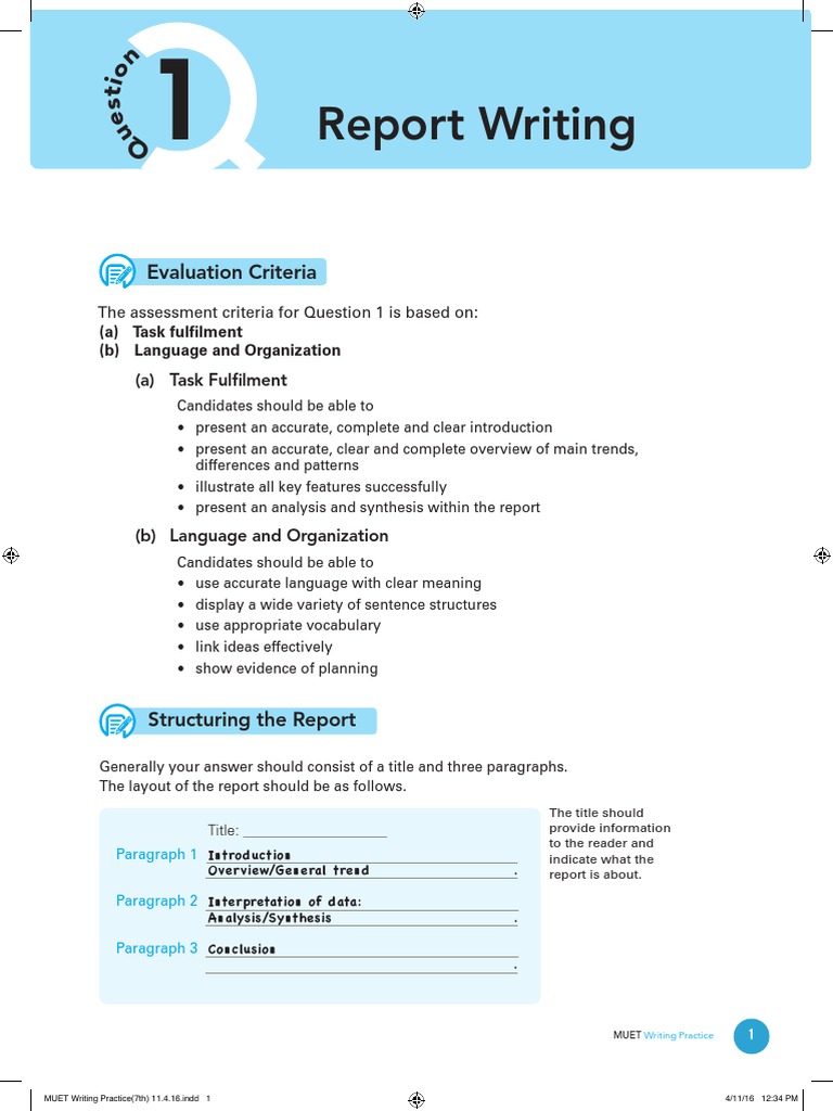 MUET Writing Practice Sample Pages 1 | PDF | Semiotics | Human ...