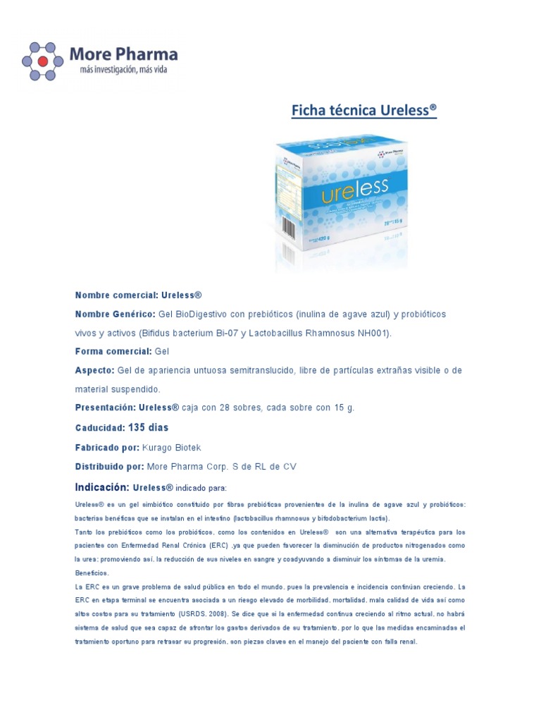 Ureless | PDF | Enfermedad renal crónica | Las bacterias