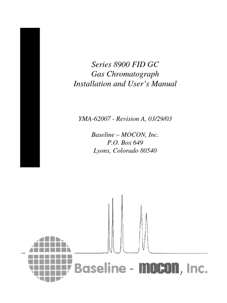 FID GC Manual | PDF | Gas Chromatography | Relay