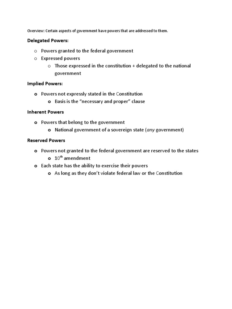 Understanding Government Powers Explained | PDF | Politics | Social Science