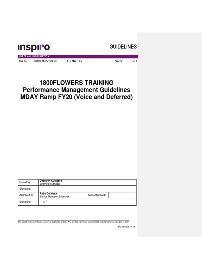 1800f - Training PMG - Abbrev Ss | PDF | Employment | Reliability ...