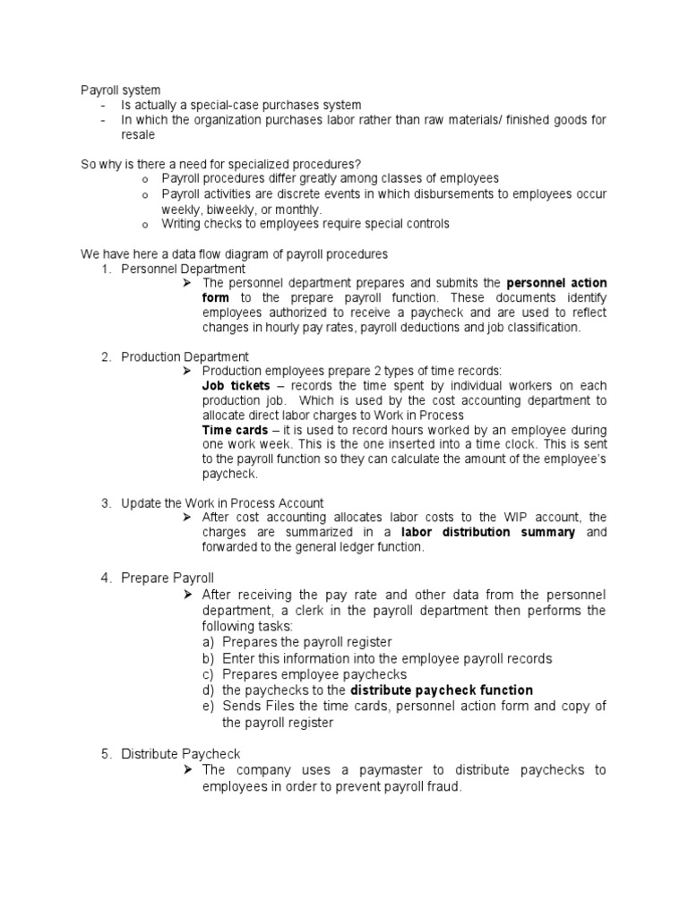 Streamlined Payroll Procedures: A Data Flow Diagram Depicting the ...