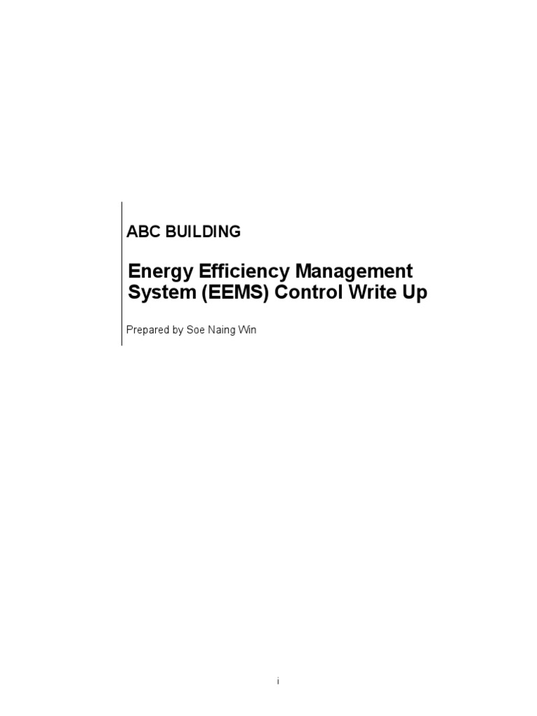 Chiller Plant - BMS - Control Write-Up | PDF | Heat Exchanger ...