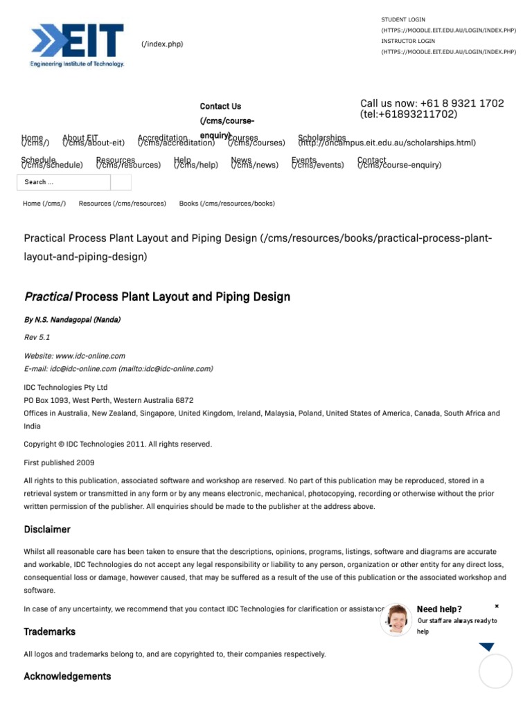 Practical Process Plant Layout and Piping Design PDF | PDF ...