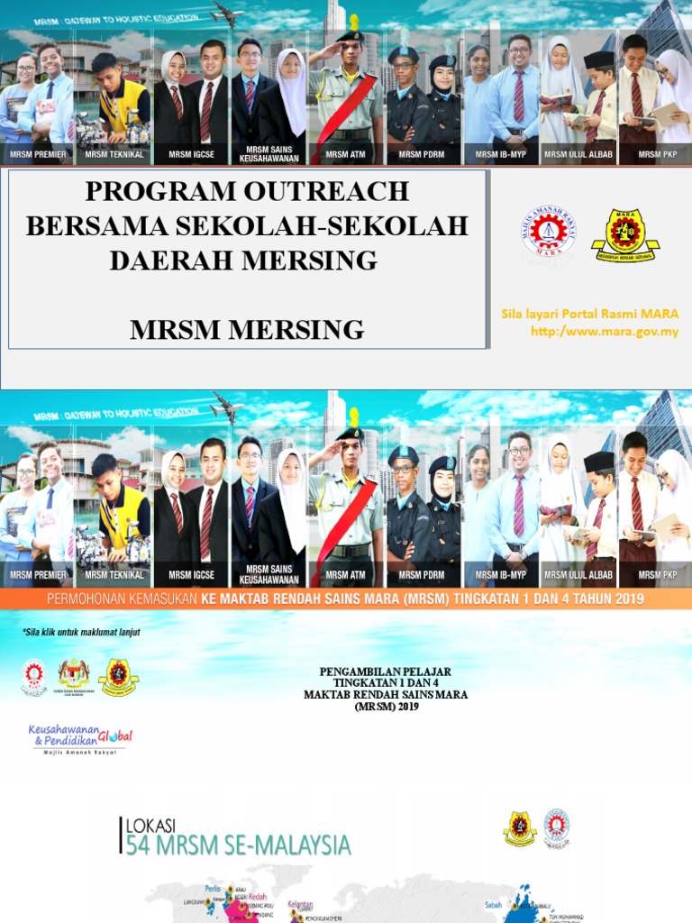 Program Outreach MRSM Mersing | PDF