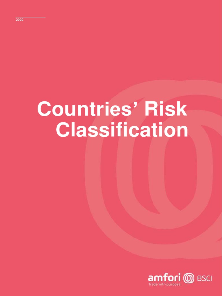 2020 Countries' Risk Classification Guide | PDF | Jamaica | Failed State