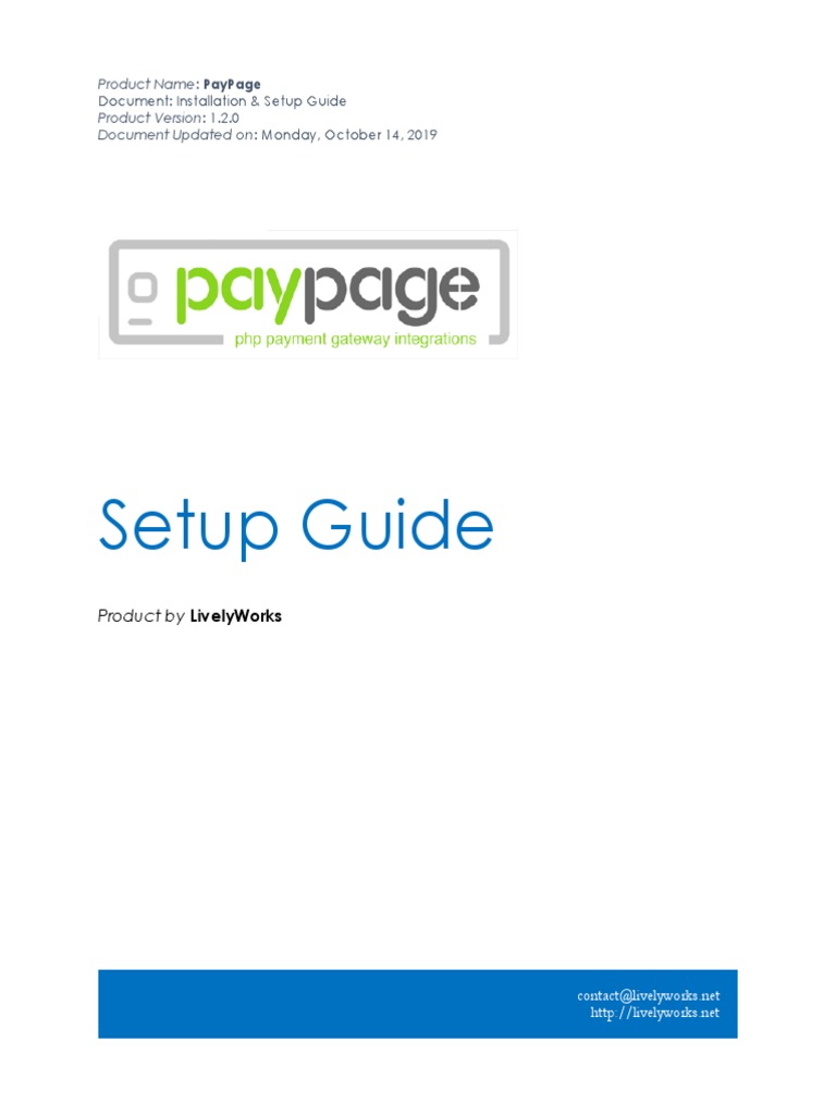 Document: Installation & Setup Guide | PDF | Computer File | Php