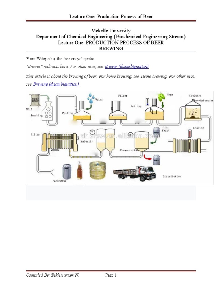 Brewing | PDF | Brewing | Beer