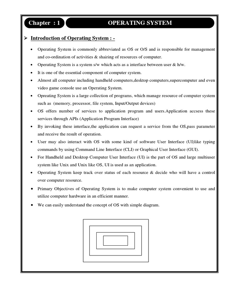 Os Material | PDF | Scheduling (Computing) | Operating System
