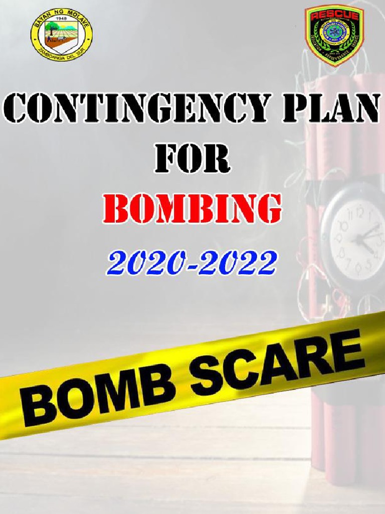 Bombing Contingency Plan (Final) PDF | PDF | Improvised Explosive ...