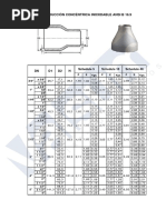 DN Nominal Pipe Size Chart Metric MM | PDF
