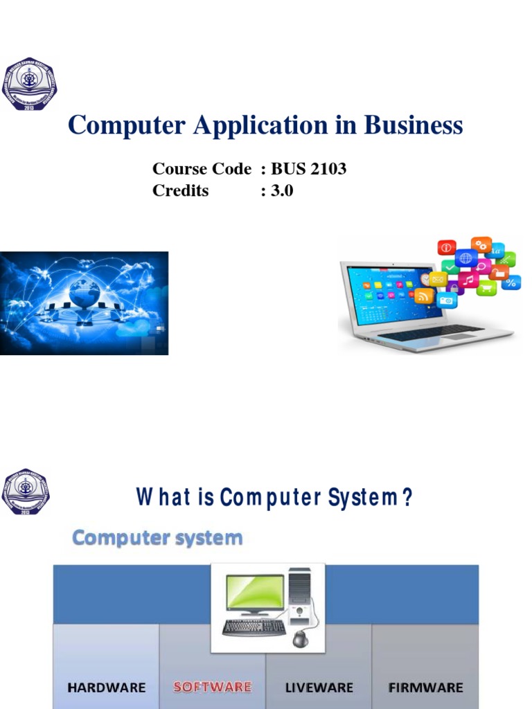 #PDF 3 - BUS 2103 (Theory) | PDF | Operating System | Computer Program