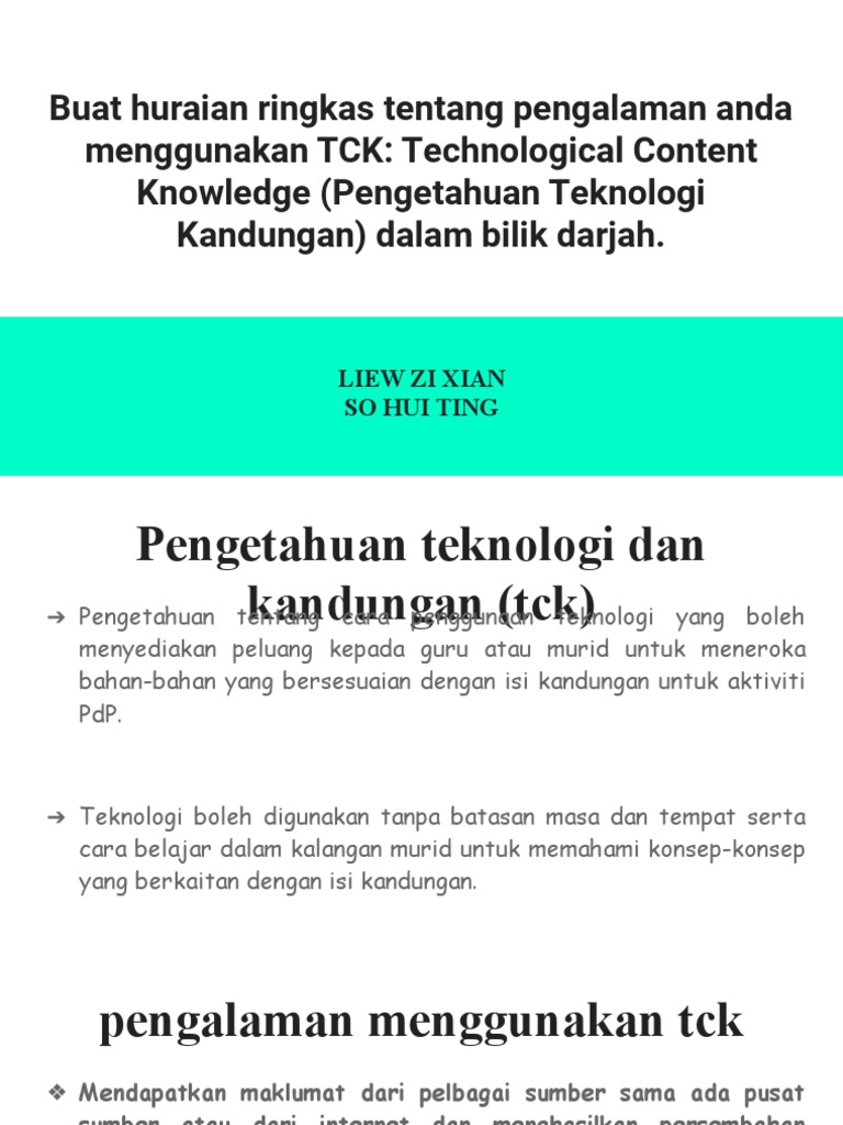 Kumpulan 7 Liew Zi Xian So Hui Ting | PDF