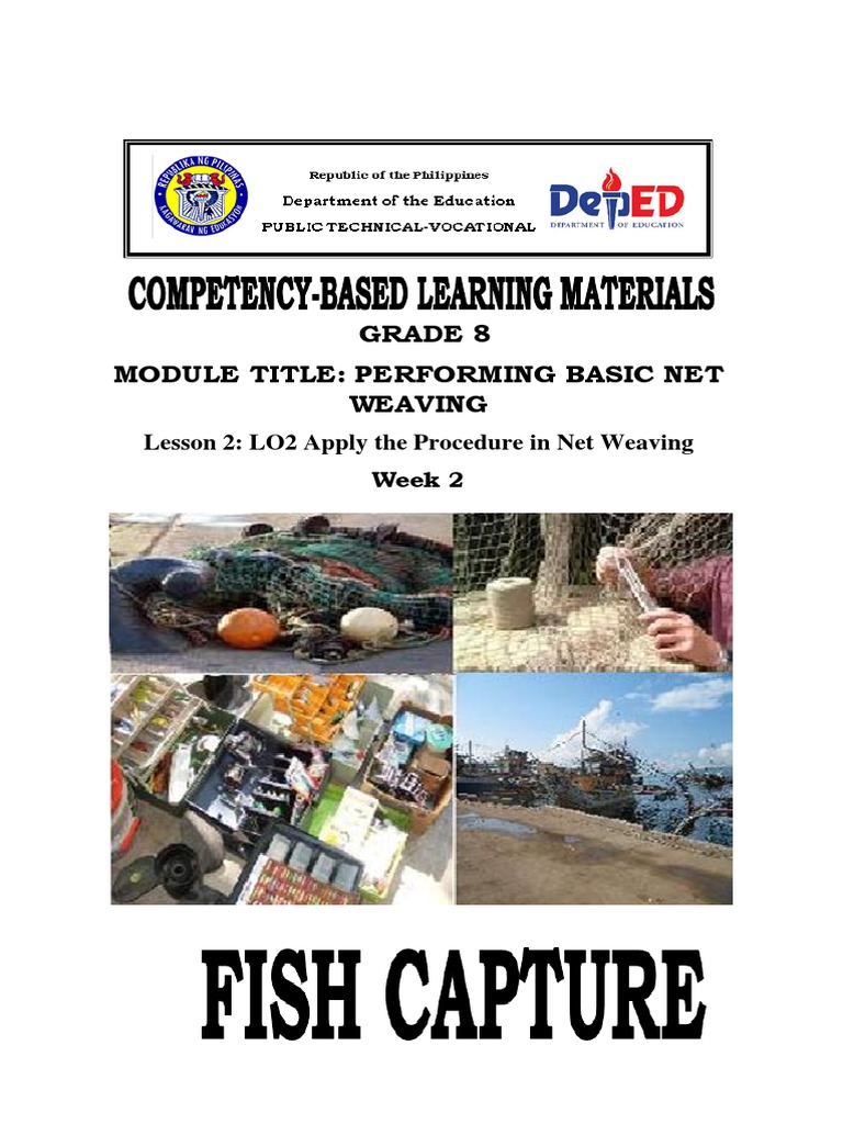 Module Fish Capture Week 2 PDF | PDF | Knot | Textiles