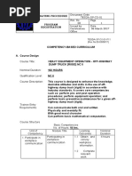 Assessment Fees TESDA | PDF | Heavy Equipment