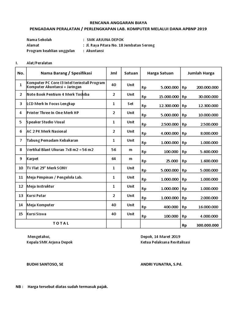 Rab Lab Komputer | PDF