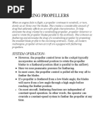 Understanding Windmilling in Aviation | PDF | Propeller | Engines