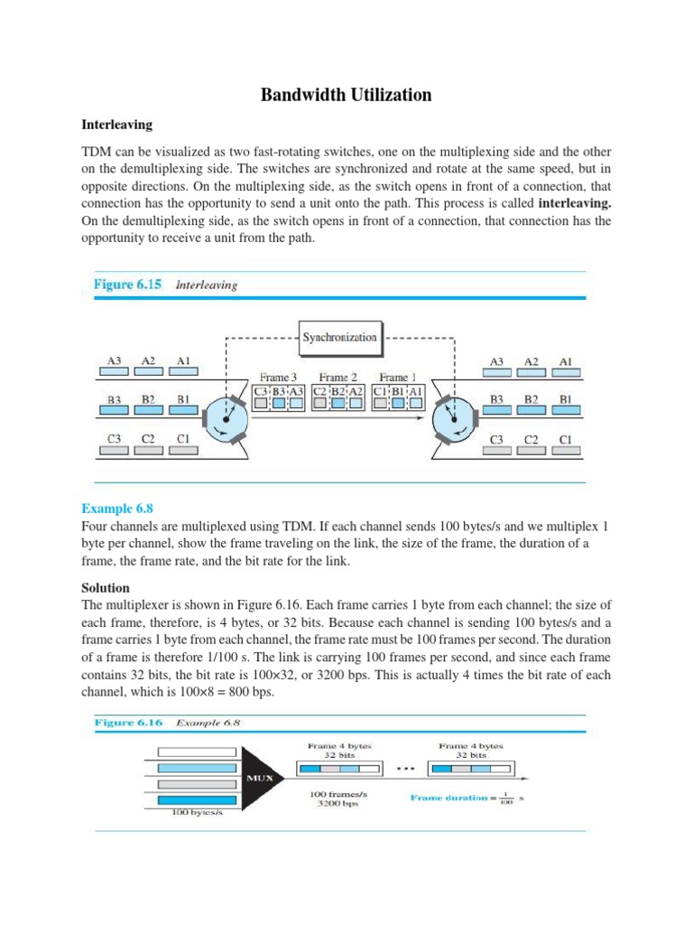 Data Communication Note 10 PDF | PDF | Multiplexing | Electrical Engineering