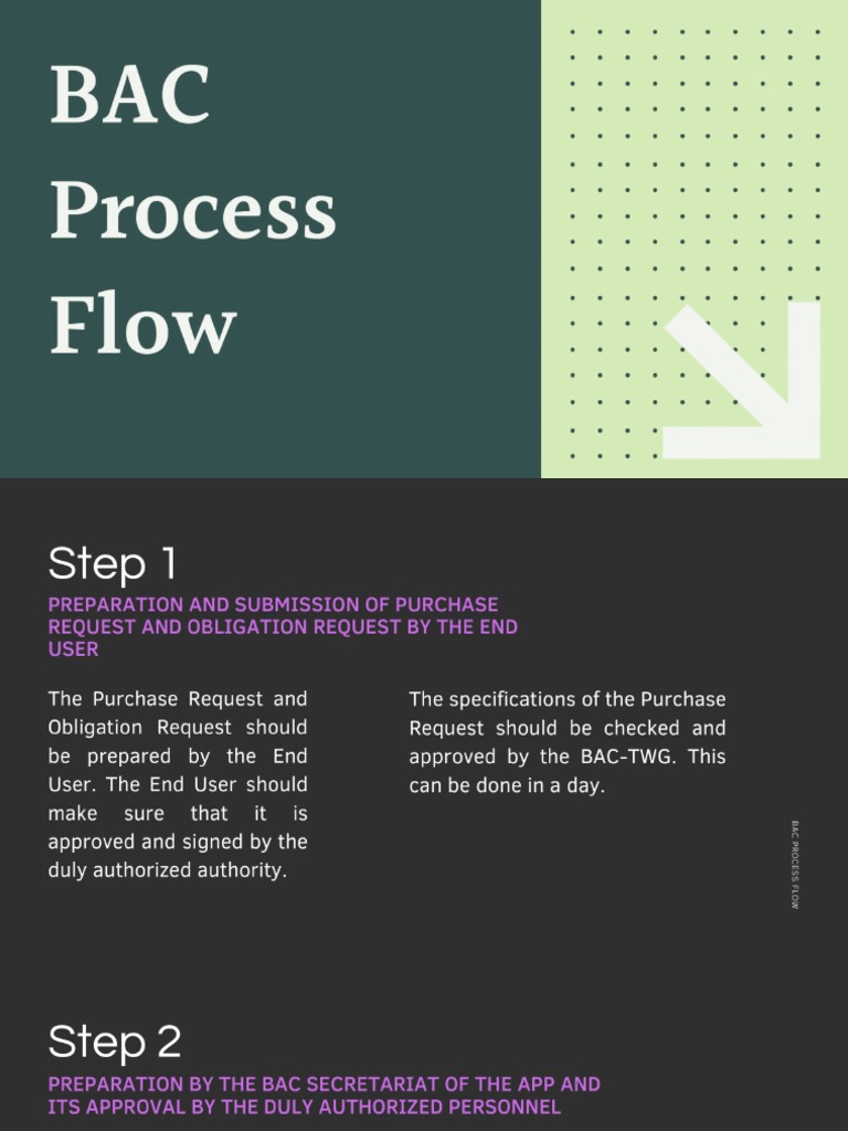 BAC Process Flow | PDF