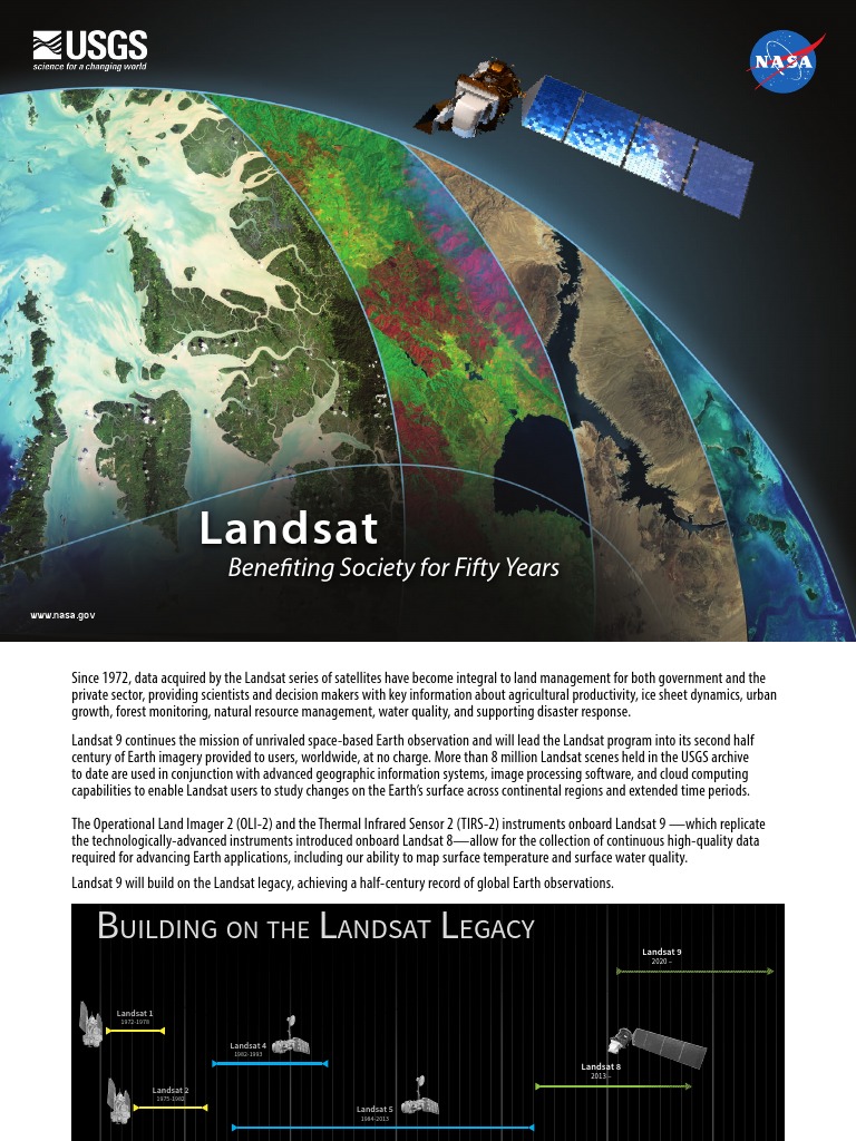 Case Studies Book2018 Landsat Final 12x9web Pdf Earth Sciences
