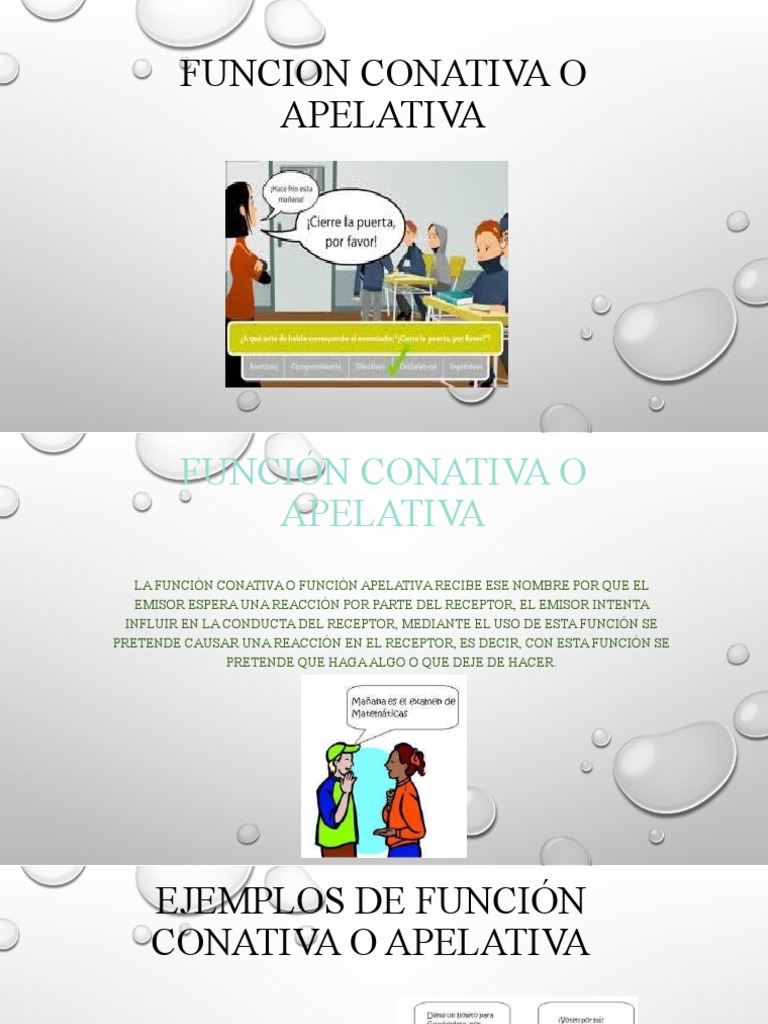 Función Conativa o Apelativa en Comunicación | PDF