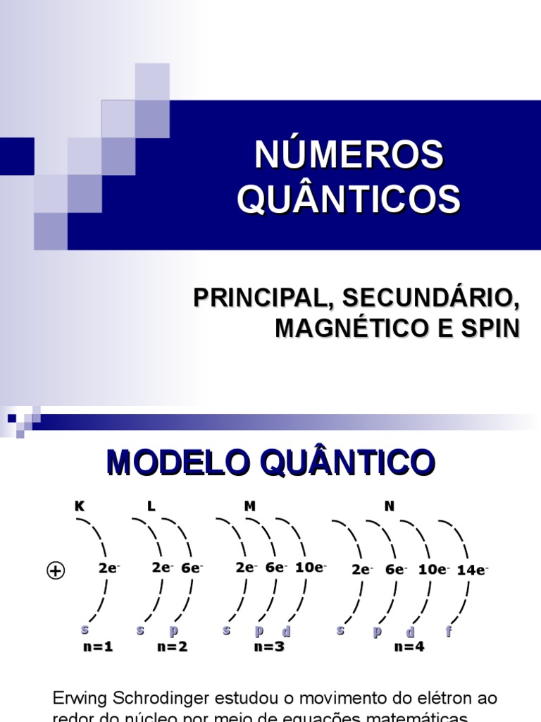 Números Quânticos 1 | PDF