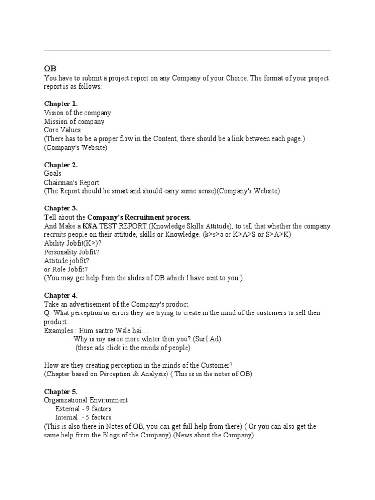 Ob Project Qns | PDF