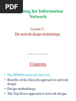 Network Design Chap-2 PPDIOO Lifecycle Approach | PDF | Network Switch | Computing
