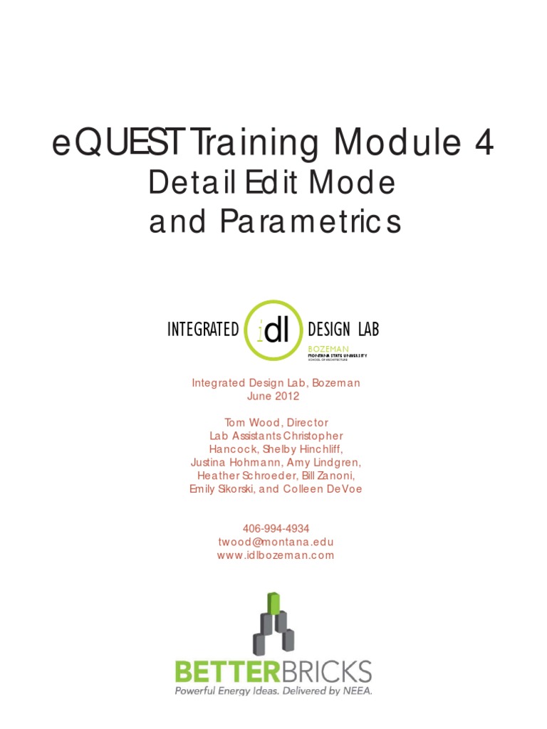 Module 4 Equest | PDF | Simulation | Life Cycle Assessment