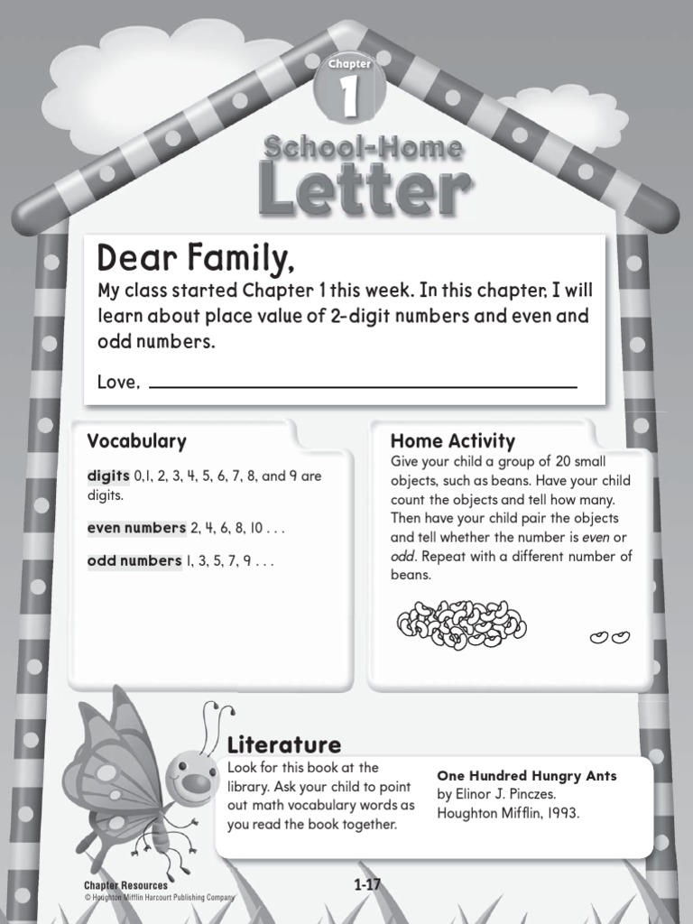 Go Math Second Grade Newsletter | PDF | Teaching Mathematics
