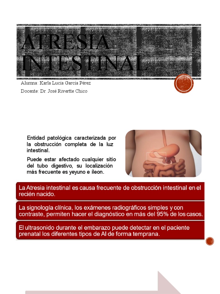 Atresia Intestinal | PDF | Gastroenterología | Especialidades Medicas