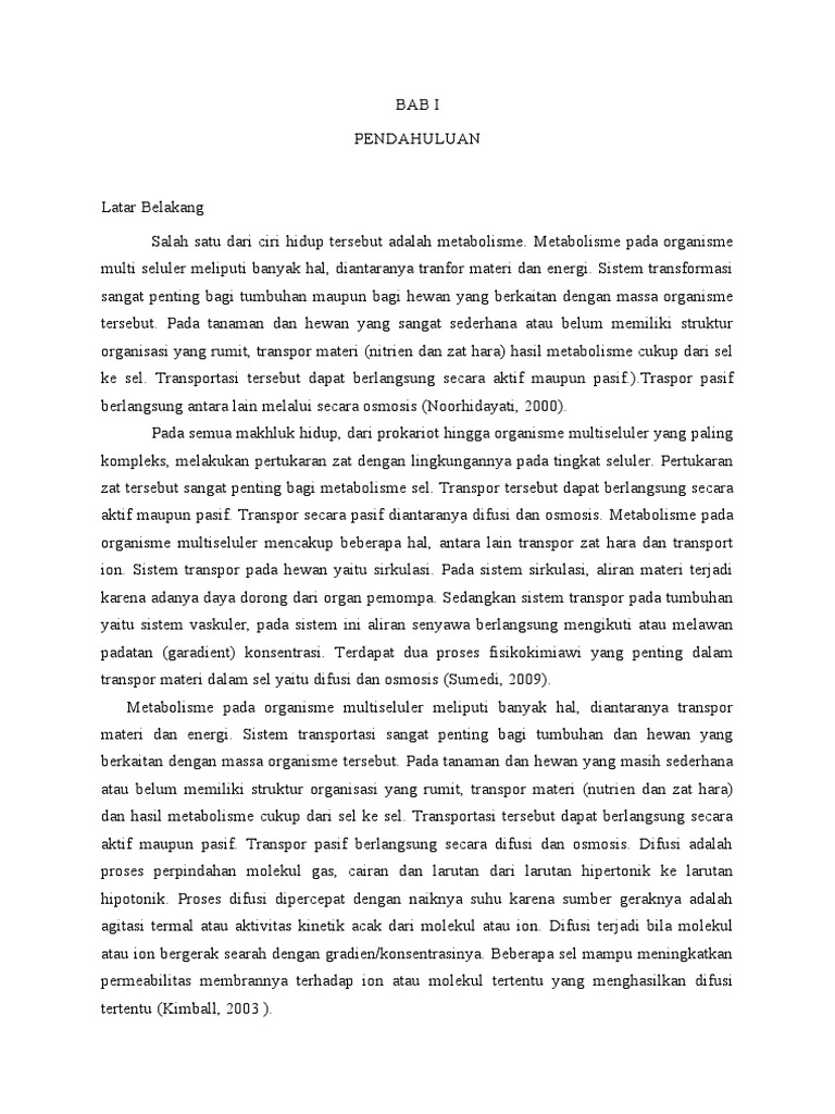 OSMOSIS | PDF | Ilmu Sosial | Sains & Matematika