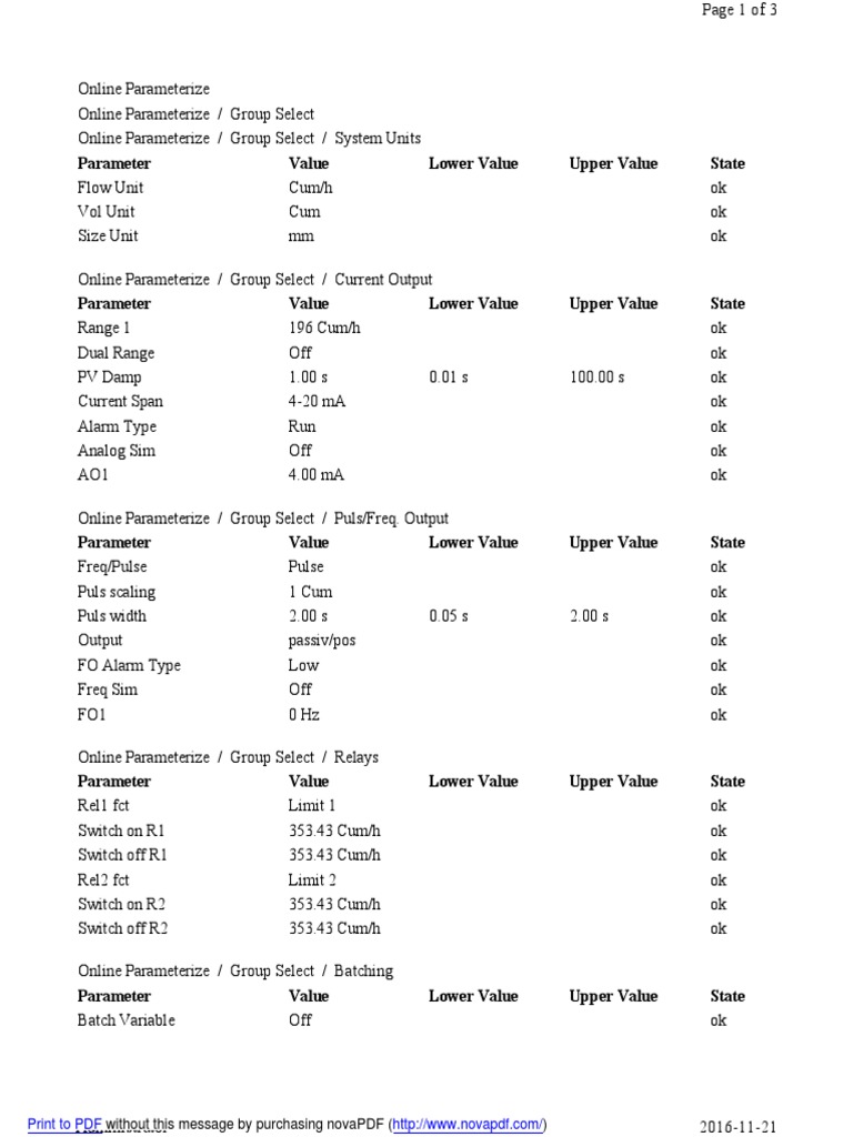 Pybas Flow Meter | PDF | Parameter (Computer Programming) | Electrical Engineering