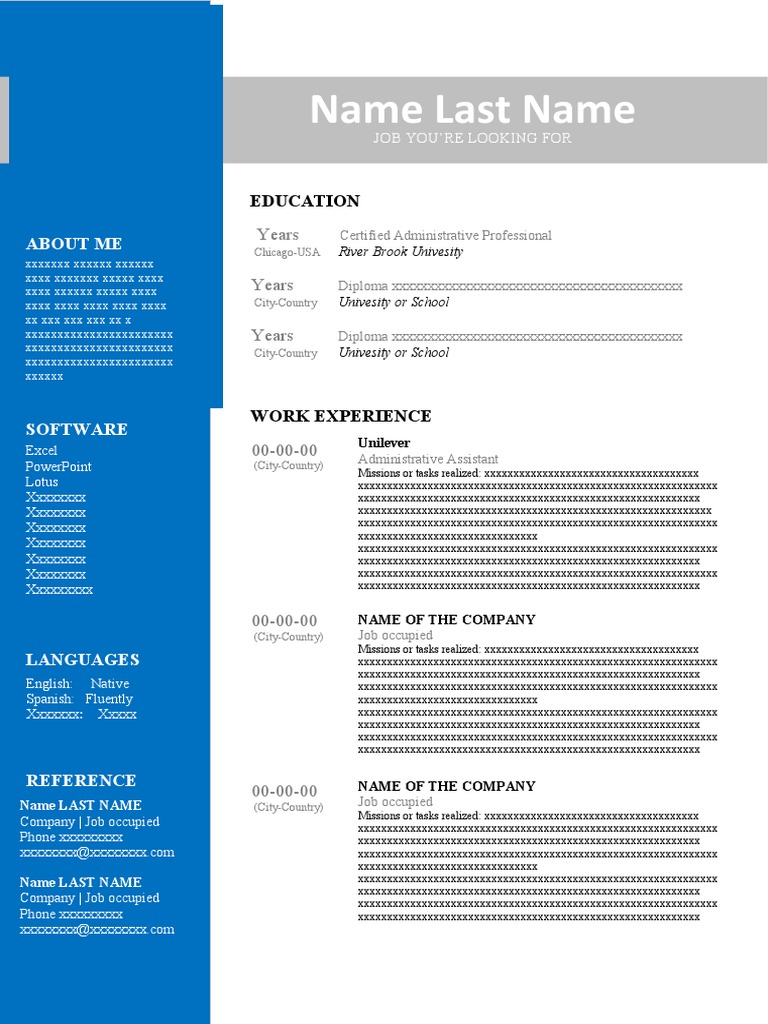 Name Last Name Education PDF Business