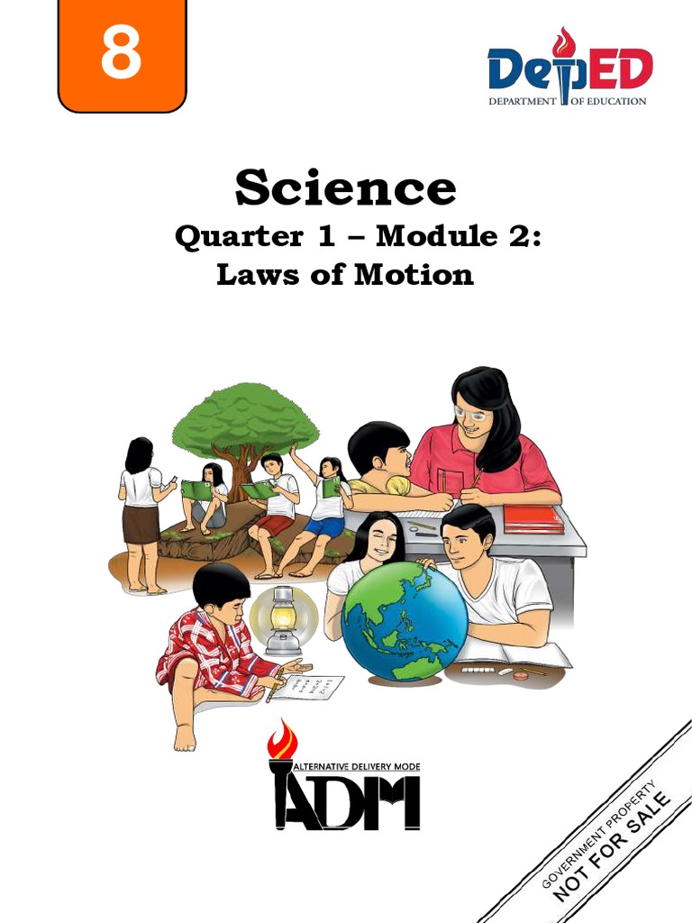 Science: Quarter 1 - Module 2: Laws of Motion | PDF | Force | Weight