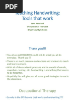 Handwriting Without Tears Research Review | PDF | Teachers | Curriculum
