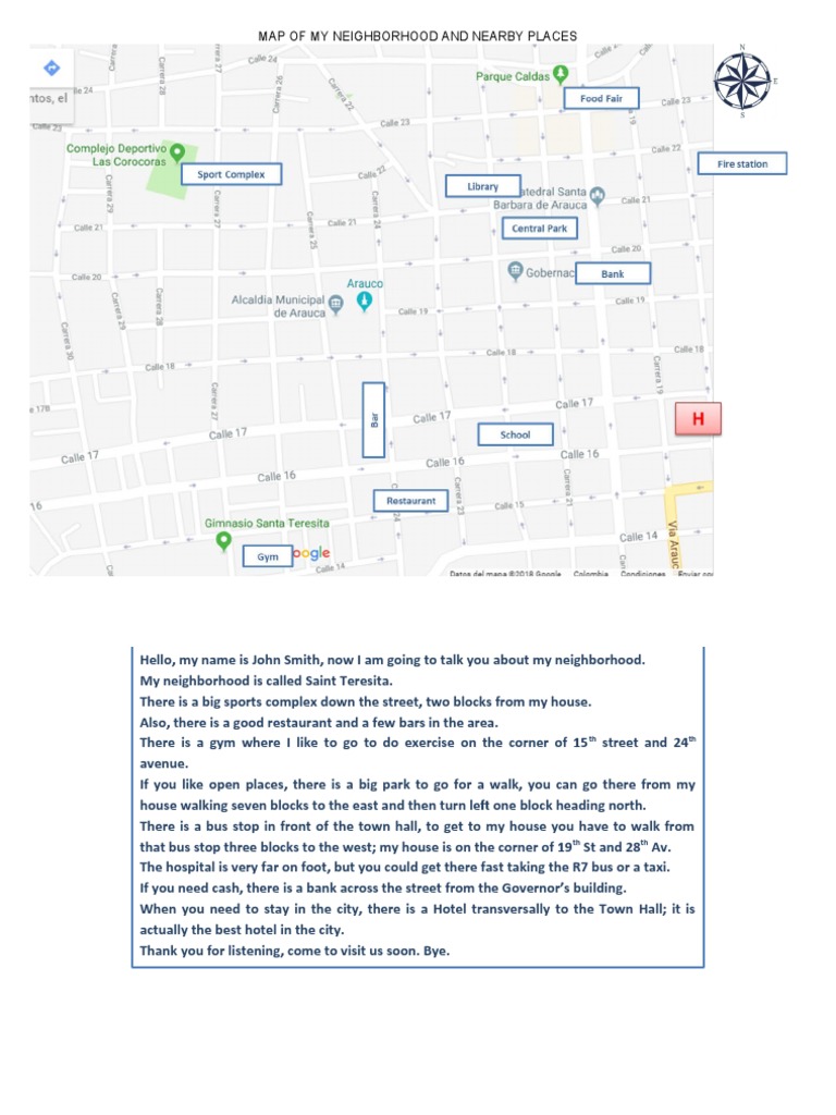 Talking About My Neighborhood | PDF