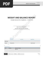 Aircraft Weight & Balance Guide | PDF | Calibration | Weighing Scale