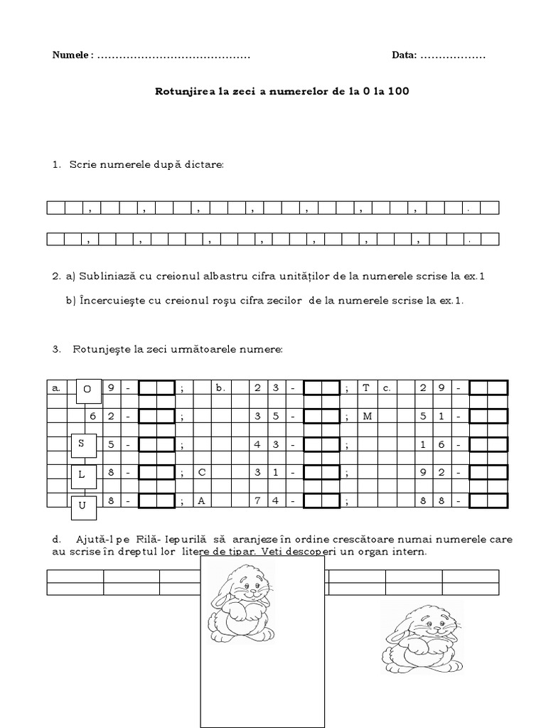 Rotunjirea Numerelor 0100 | PDF