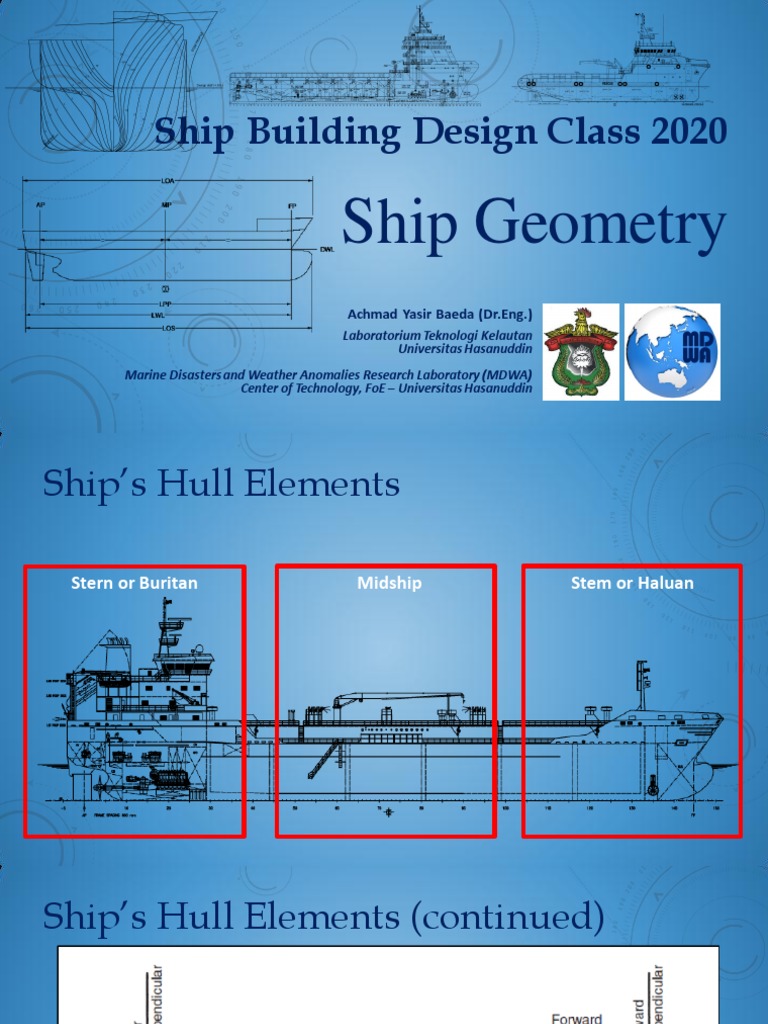 Ship Building Design Class 2020 | PDF | Ships | Hull (Watercraft)