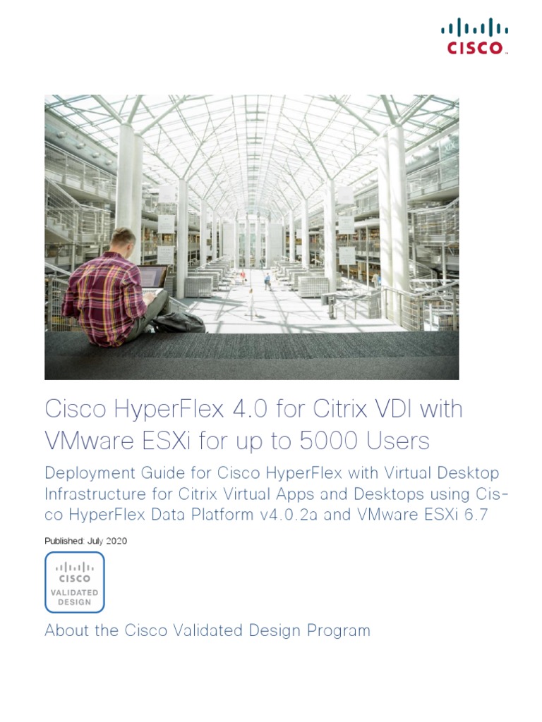 Cisco HyperFlex 4.0 For Citrix VDI With VMware ESXi For Up To 5000 ...