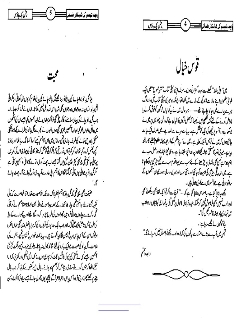 Wajida Tabassum K Shahkar Afsanay PDF | PDF