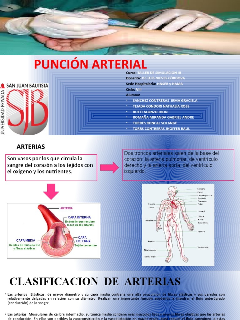 Puncion Arterial | PDF | Artería | Corazón