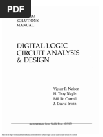 Solution Manual For Digital Logic Circuit Analysis and Design Victor P. Nelson, H. Troy Nagle ...