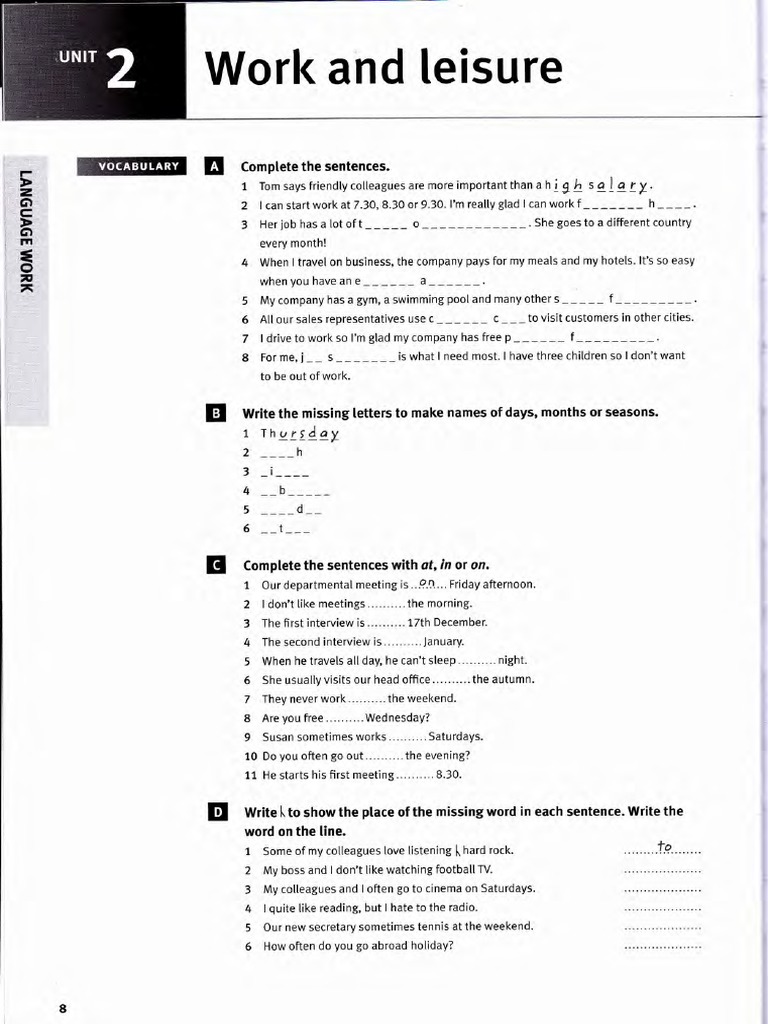 Market Leader - Elementary, Workbook (Przeciągnięte) PDF | PDF