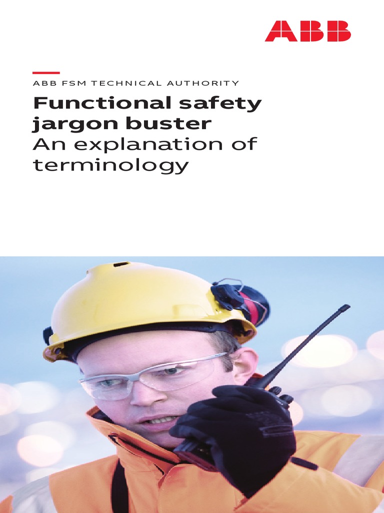 02 - ABB Functional Safety Jargon Buster 2018 | PDF | Logic Gate | Hazards