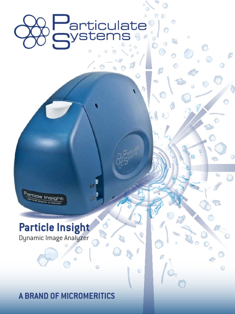 Particle Insight Brochure 2011 | PDF | Correlation And Dependence | Area