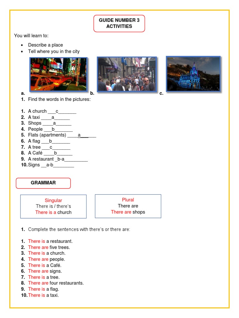 Singular There Is A Plural There Are | PDF | Linguistics | Syntax