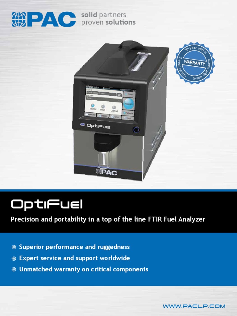 Optifuel Brochure Us LR | PDF | Gasoline | Diesel Fuel