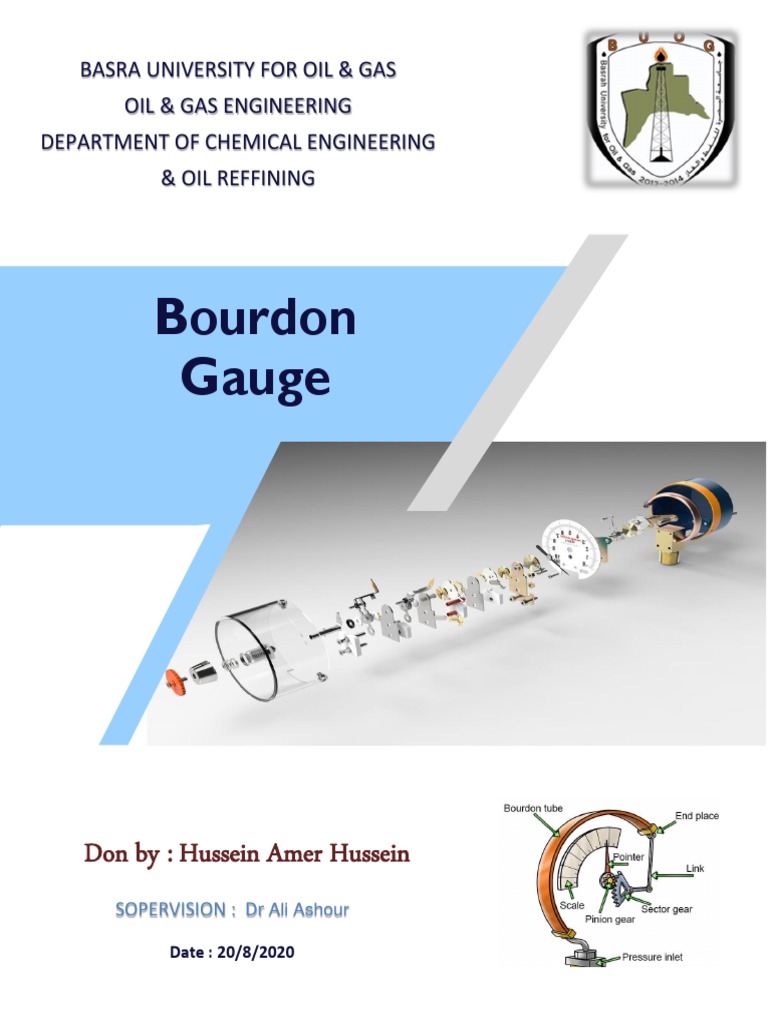 حسين عامر حسين - Bourdon tube | PDF | Pressure Measurement | Pipe ...